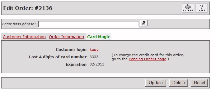Instructions for Card Magic module